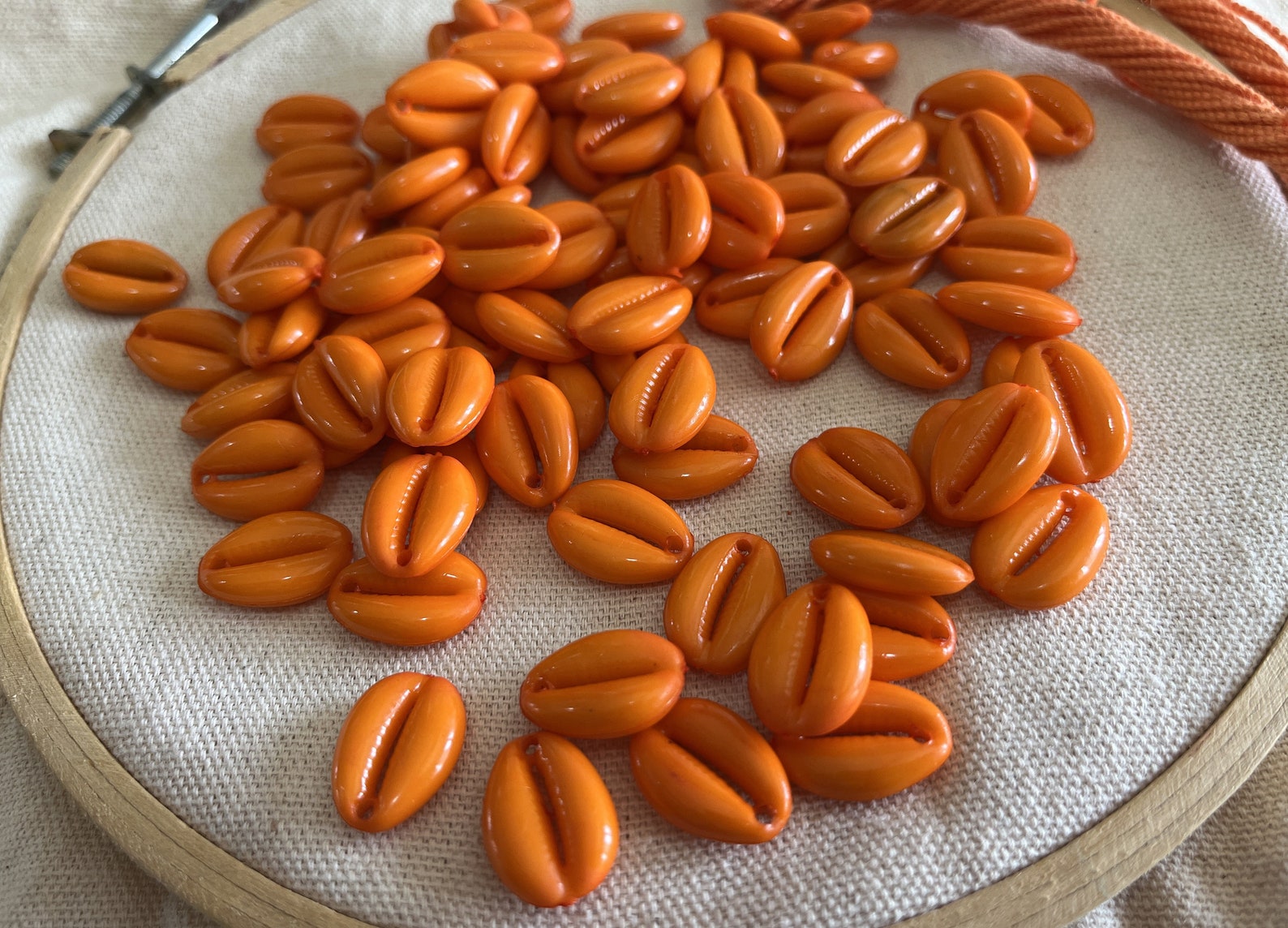 Cowry Shells Acrylic Cowrie Beads Decorative Beads Indian - Etsy