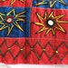 Indian Applique, Embroidered Multi Colored Rectangular Ethnic Sew on ...