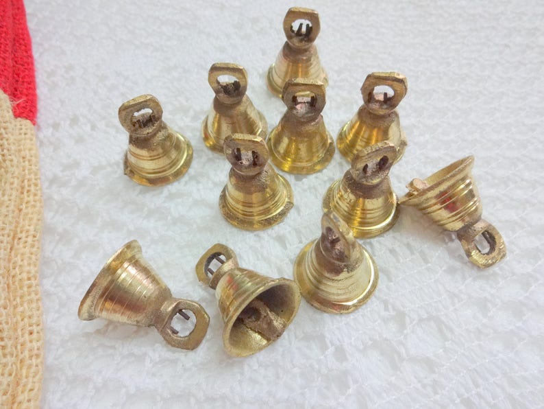 Indian Brass Bell, Metal Bells, Gypsy Bells, Indian Handicraft Bells ...