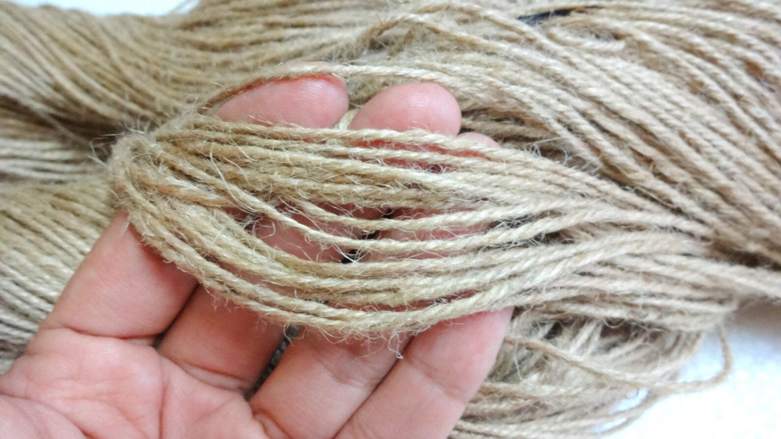 Natural Handspun Jute Yarn Jute Twine Indian Jute Thread - Etsy