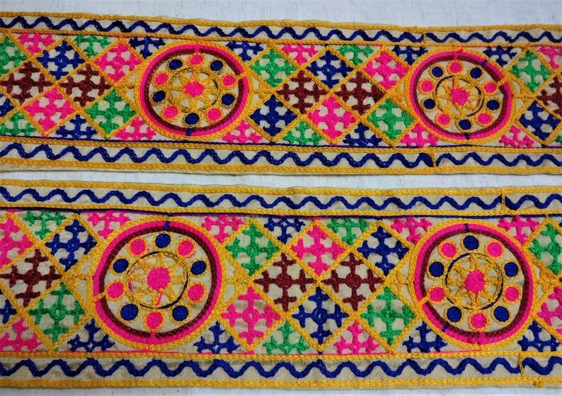 Indian Lace Decorative Trim Craft Ribbon Saree Border | Etsy