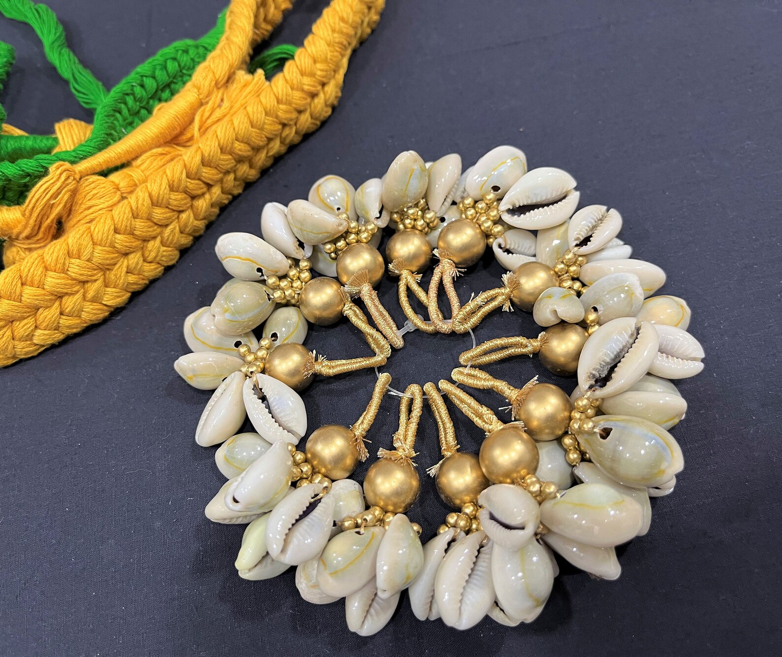 Cowry Shell Motifs, Cowry Shell Bunch Tassels, Beaded Cowrie Tassels ...