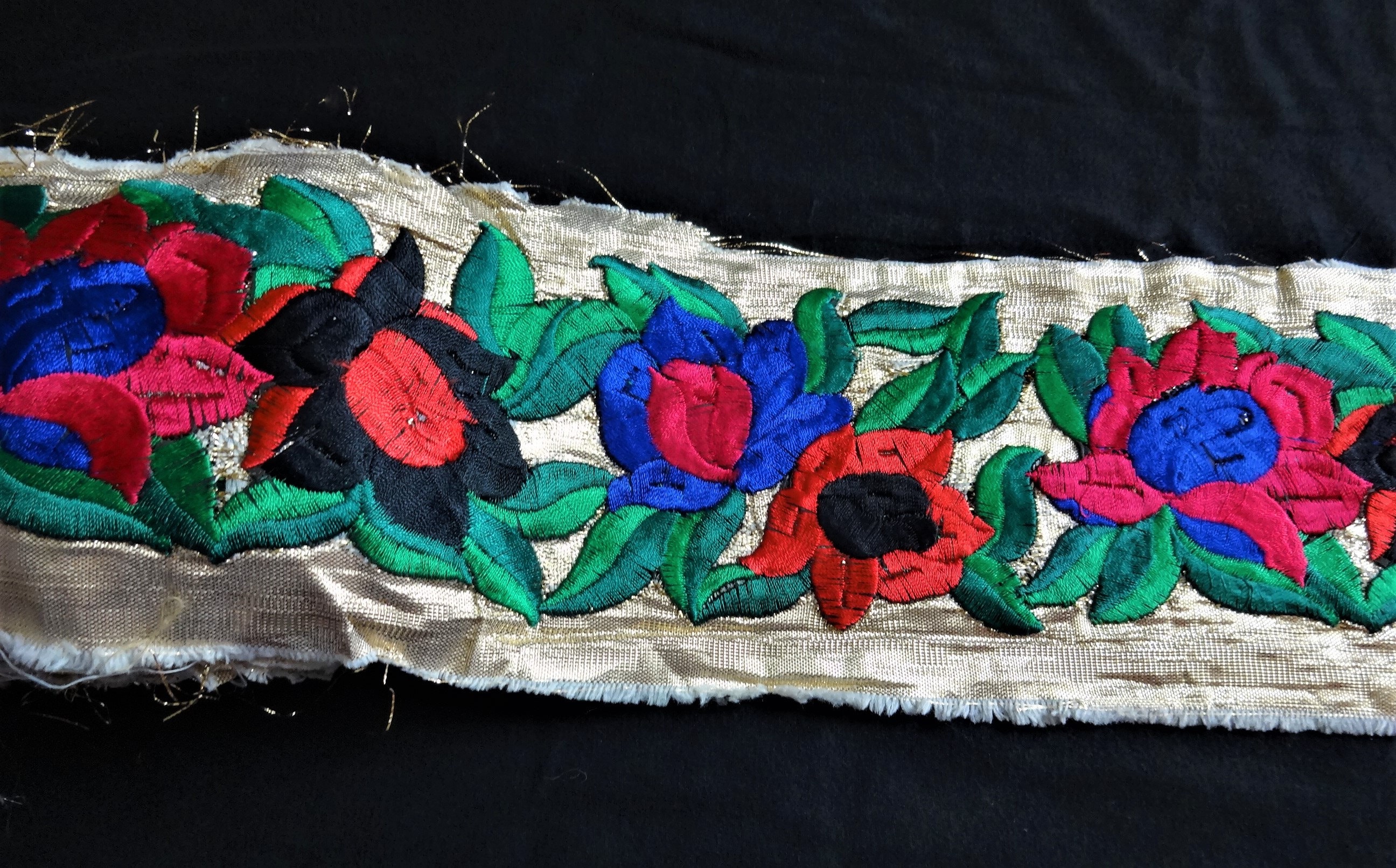 Indian Lace Decorative Trim Craft Ribbon Saree Border | Etsy