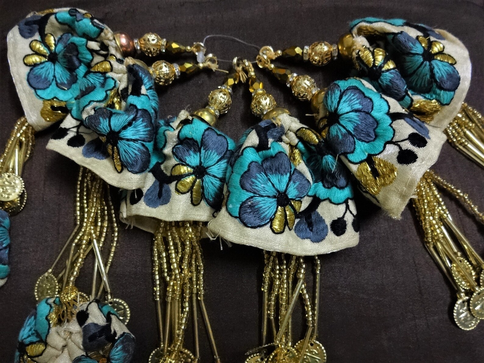 Indian Ethnic Long Tassels Handbag Decoration Coin Tassels | Etsy