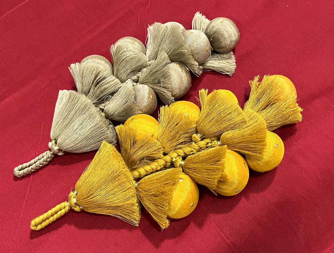 Indian Cotton Tassels, Embellishment, Long Tassels, Decorative Tassels ...