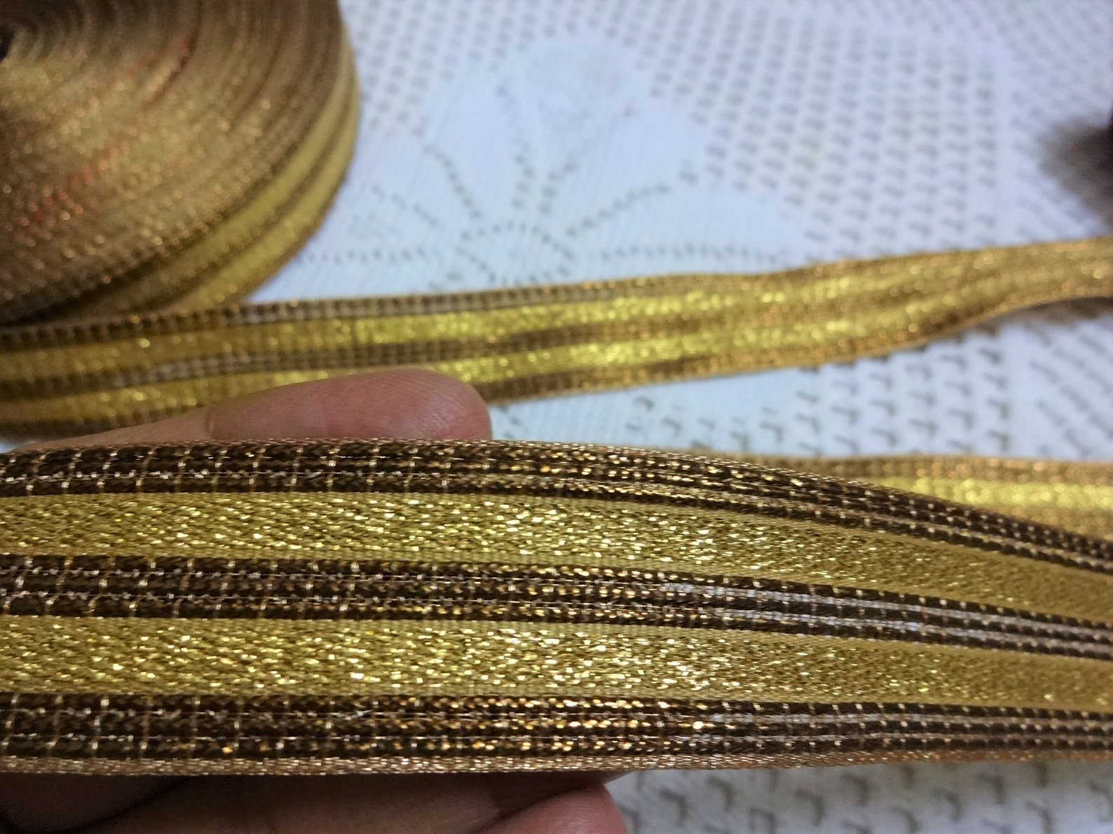 Indian Zari Lace Embroidered Crafting Sewing Trim Decorative - Etsy