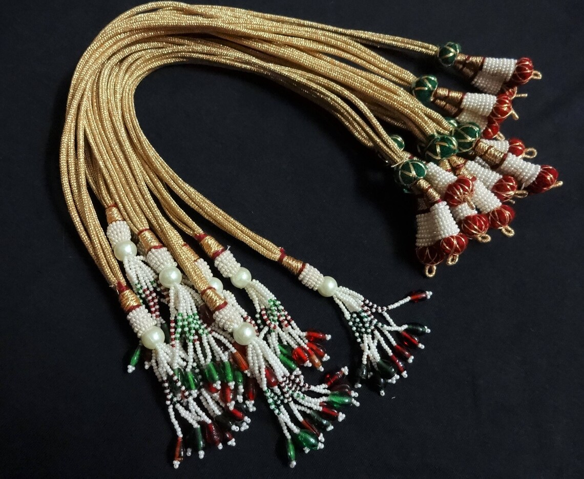 Adjustable Handmade Necklace Thread Indian Necklace Jewelry | Etsy