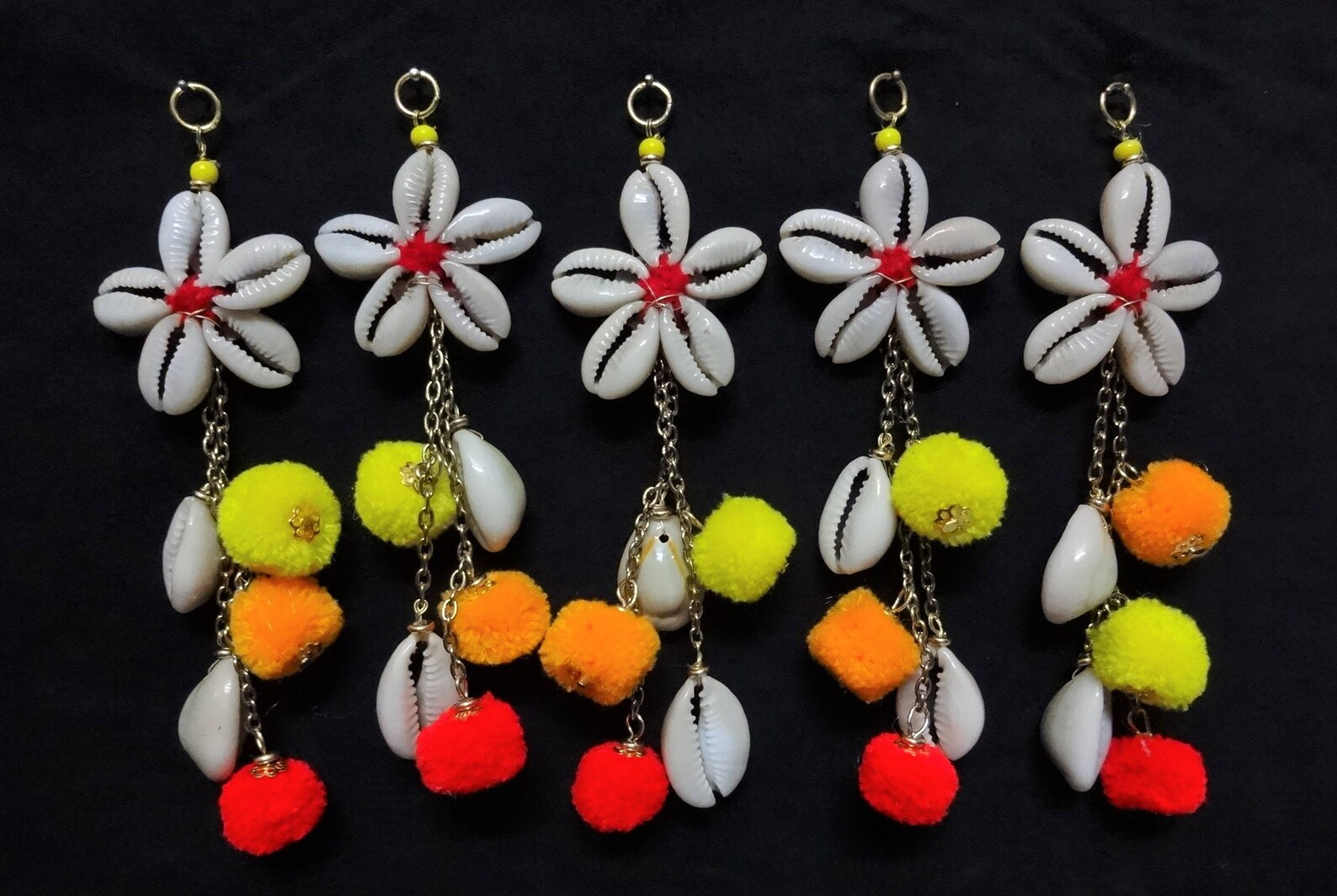 Cowry Shell Motifs Cowry Shell Rosettes Cowrie Tassels | Etsy