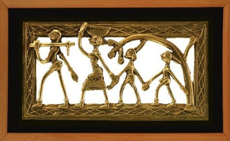 Indian Brass Artware, Brass Craft, Ethnic Metal Tribal Craft, Dokra Art ...