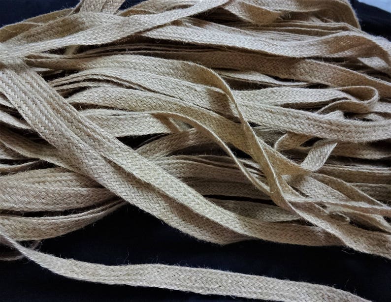 Braided Jute Jute Lace Ribbon Burlap Trim Burlap Tape - Etsy
