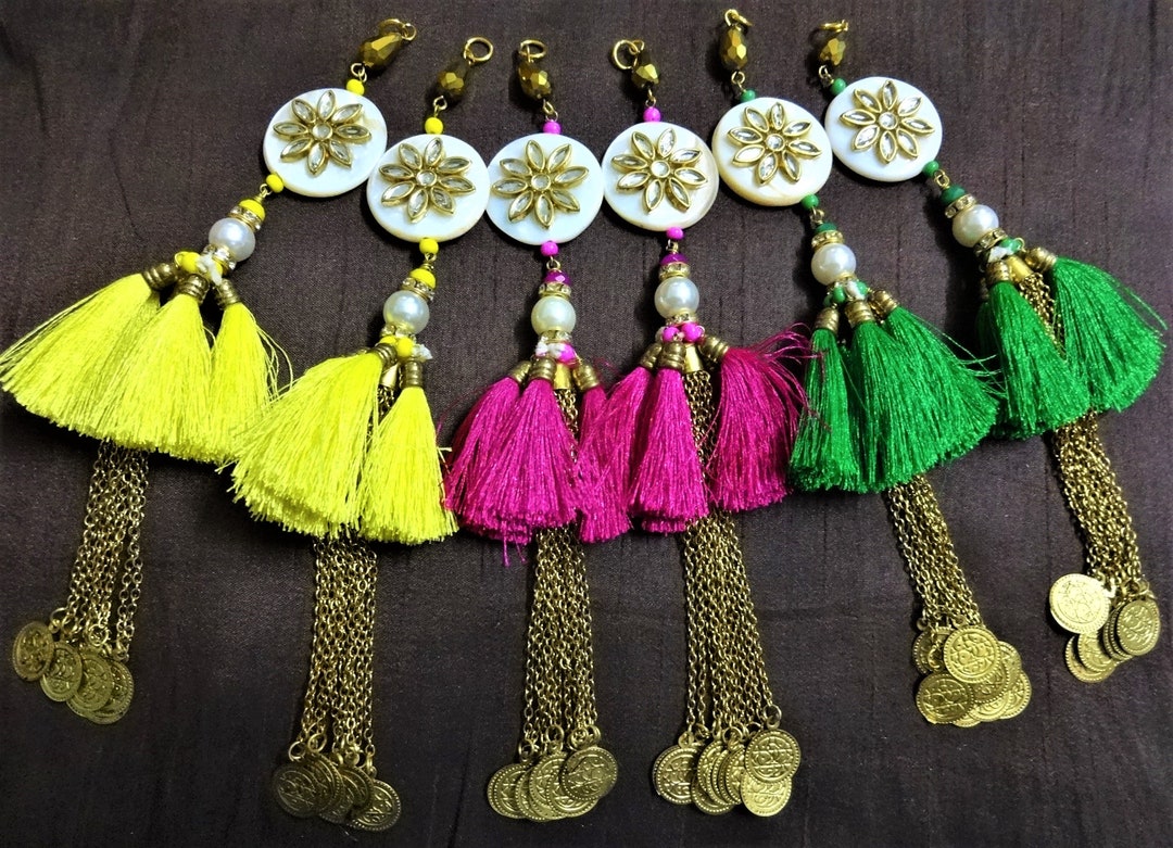 Long Tassels Shell Tassels Brass Coin Tassels BOHO Gypsy - Etsy