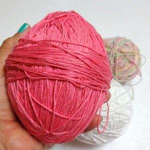 Indian Threads, Natural Handspun Cotton Yarn - for Crochet, Knitting ...