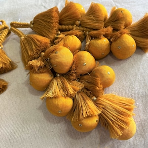 Indian Cotton Tassels, Embellishment, Long Tassels, Decorative Tassels ...