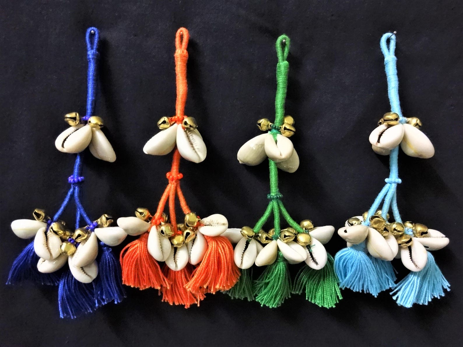 Cowrie Shell Tassel Ethnic Tassels Indian Tassels Cowrie - Etsy