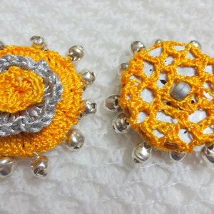 Buttons, Crochet Buttons, Decorative Buttons, Handmade Sew on Buttons ...