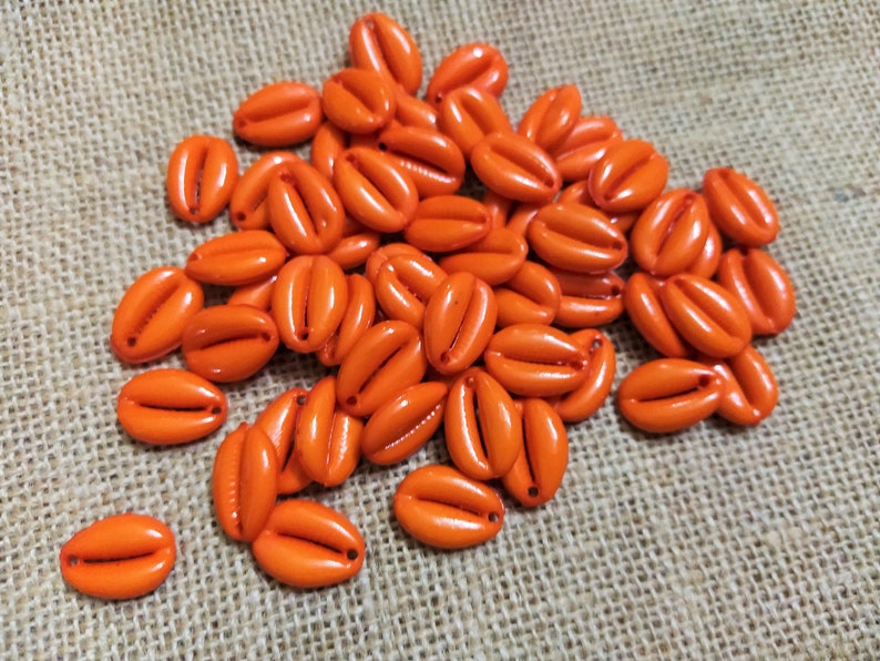 Cowry Shell Motifs, Acrylic Cowry Shell Rosettes , Cowrie Appliques ...