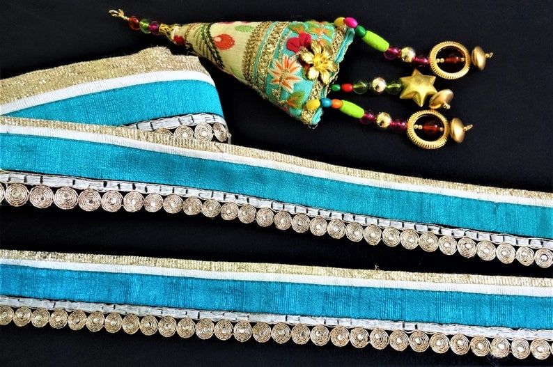 Indian Trim, Indian Fabric Lace, Decorative Crafting Sewing Ribbon ...