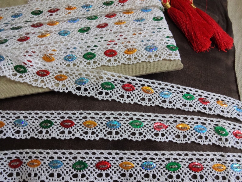 Indian Trim, Decorative Lace, Craft Ribbon, Saree Border, Wholesale ...