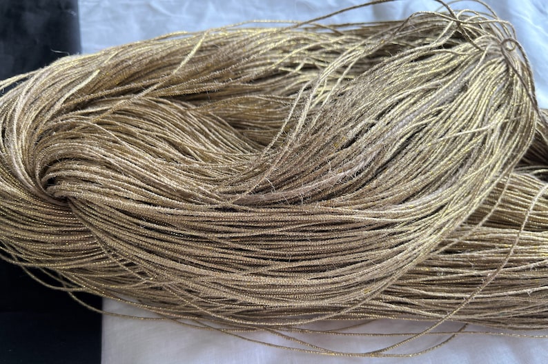 Natural Handspun Jute Yarn Indian Jute Thread Burlap Twine - Etsy