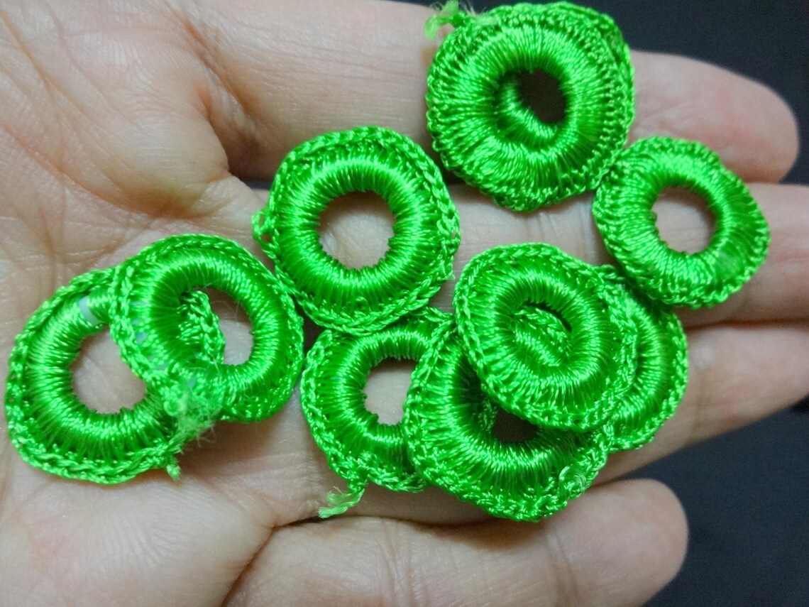 Crochet Appliques Handmade Appliques Sew on Appliques | Etsy