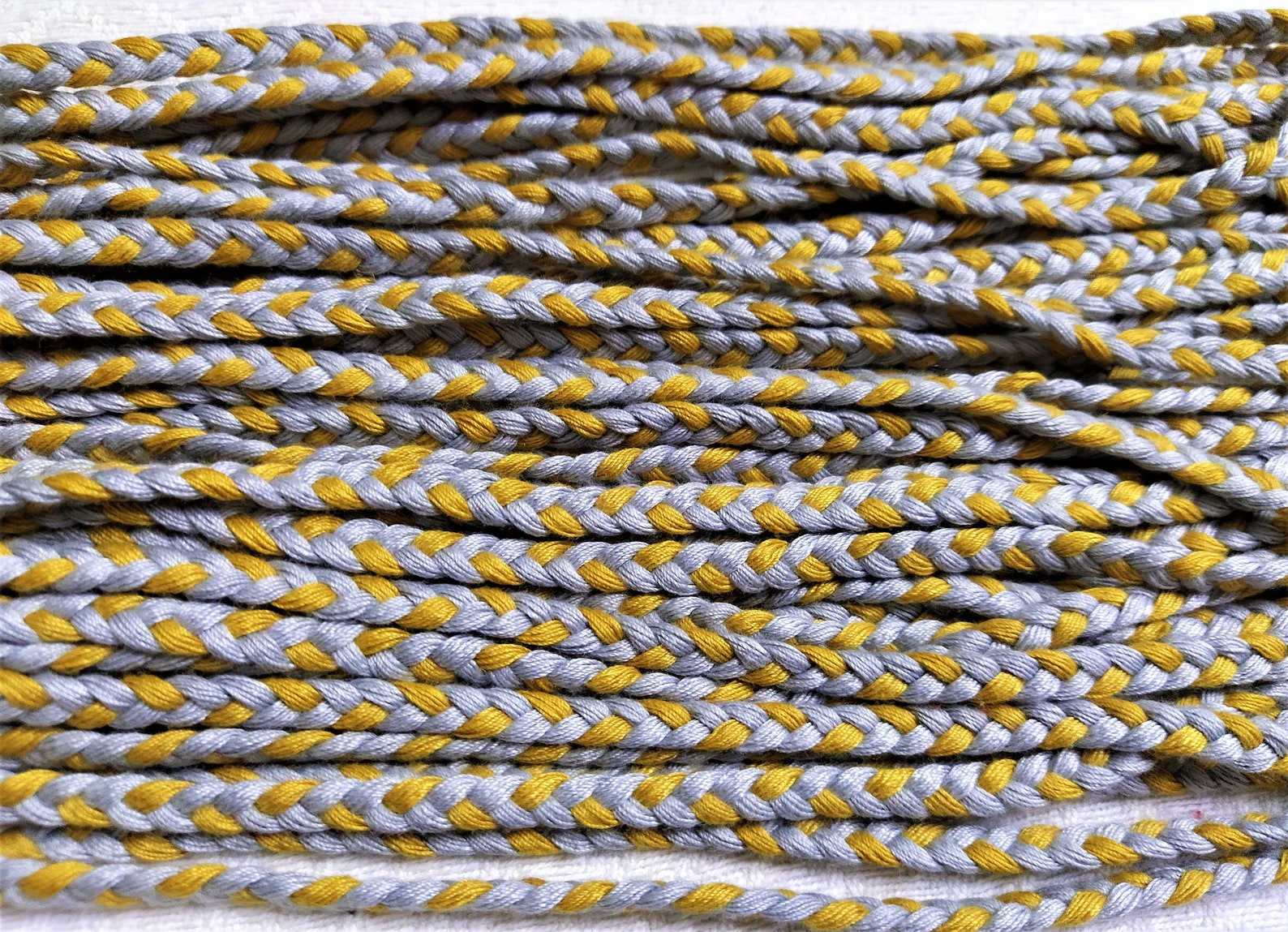 Braided Cotton Cord Cotton Ribbon 6MM Braided Cotton Thread - Etsy
