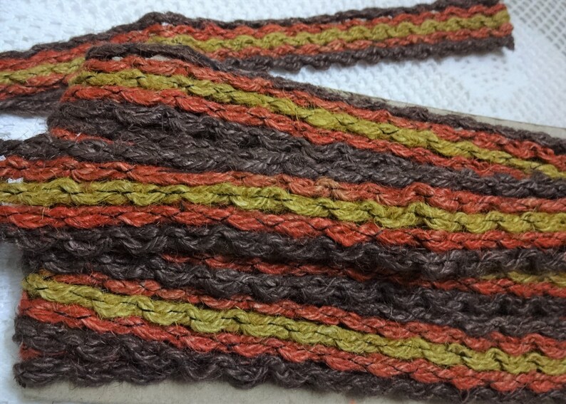 Natural Handspun Jute Trim Jute Lace Indian Jute Ribbon | Etsy
