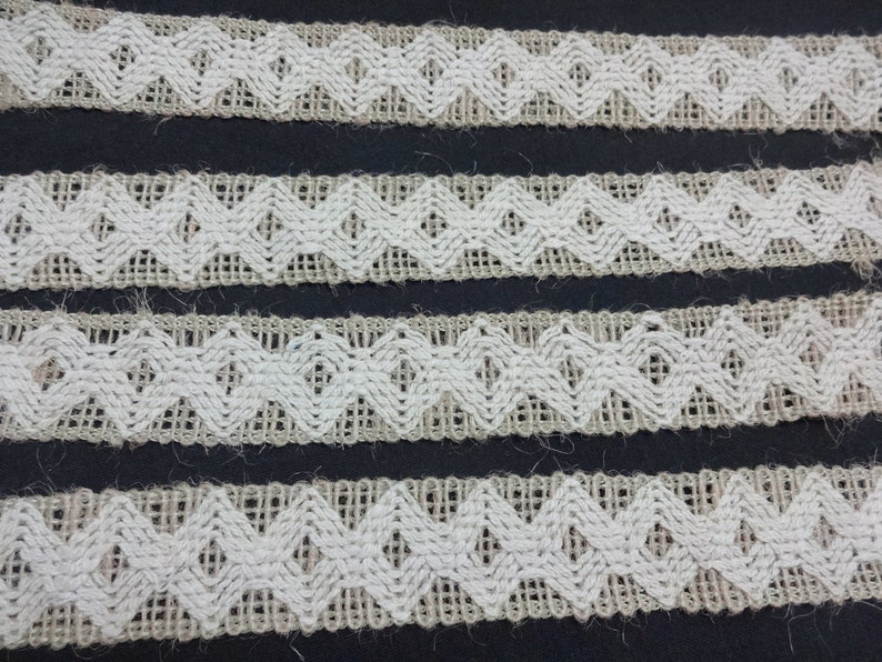 3 Yards Natural Handspun Jute Trim Jute Lace Indian Jute | Etsy