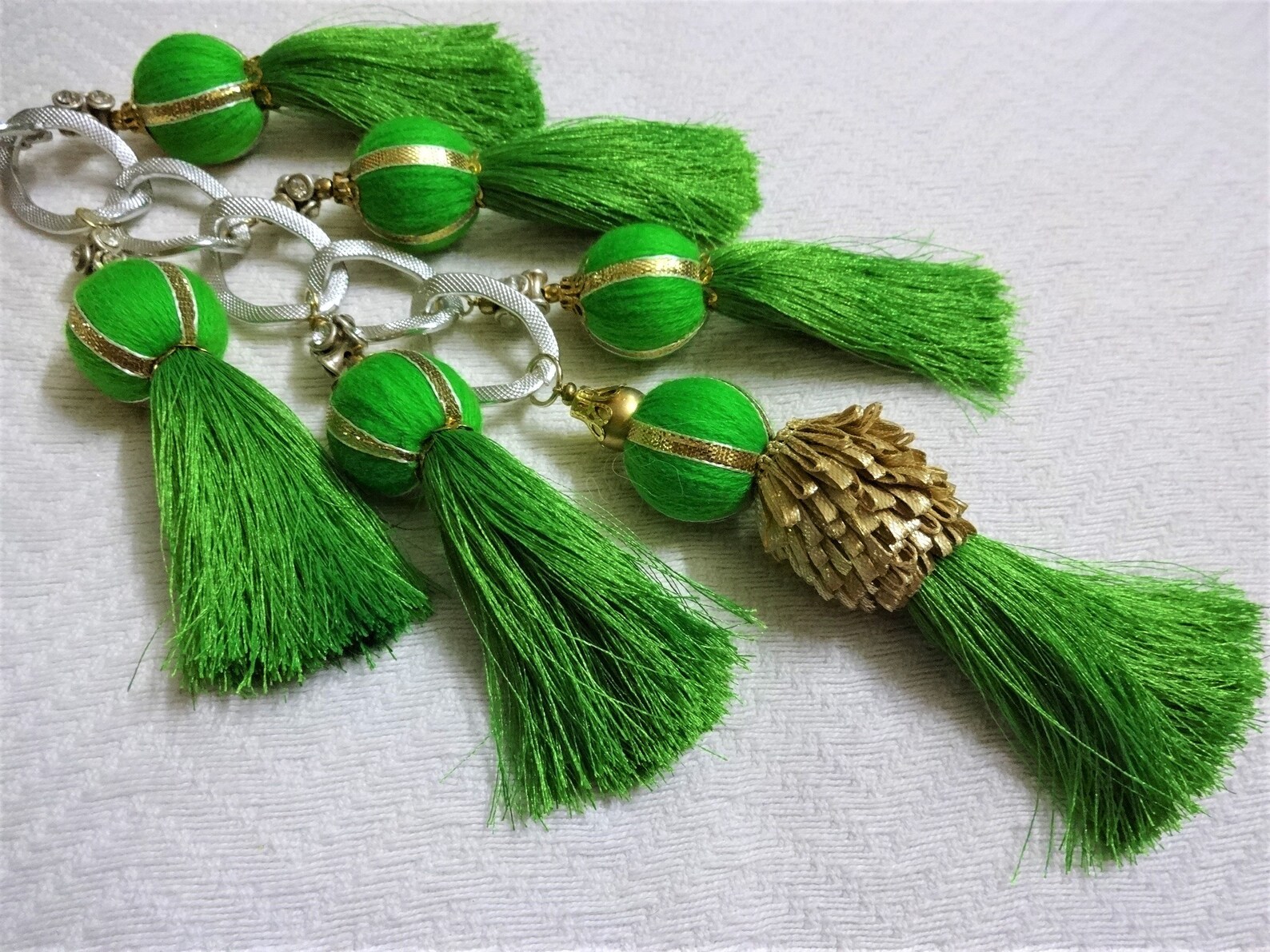 Long Tassel Ball Tassel Silk Tassel Decorative Zari Trim - Etsy