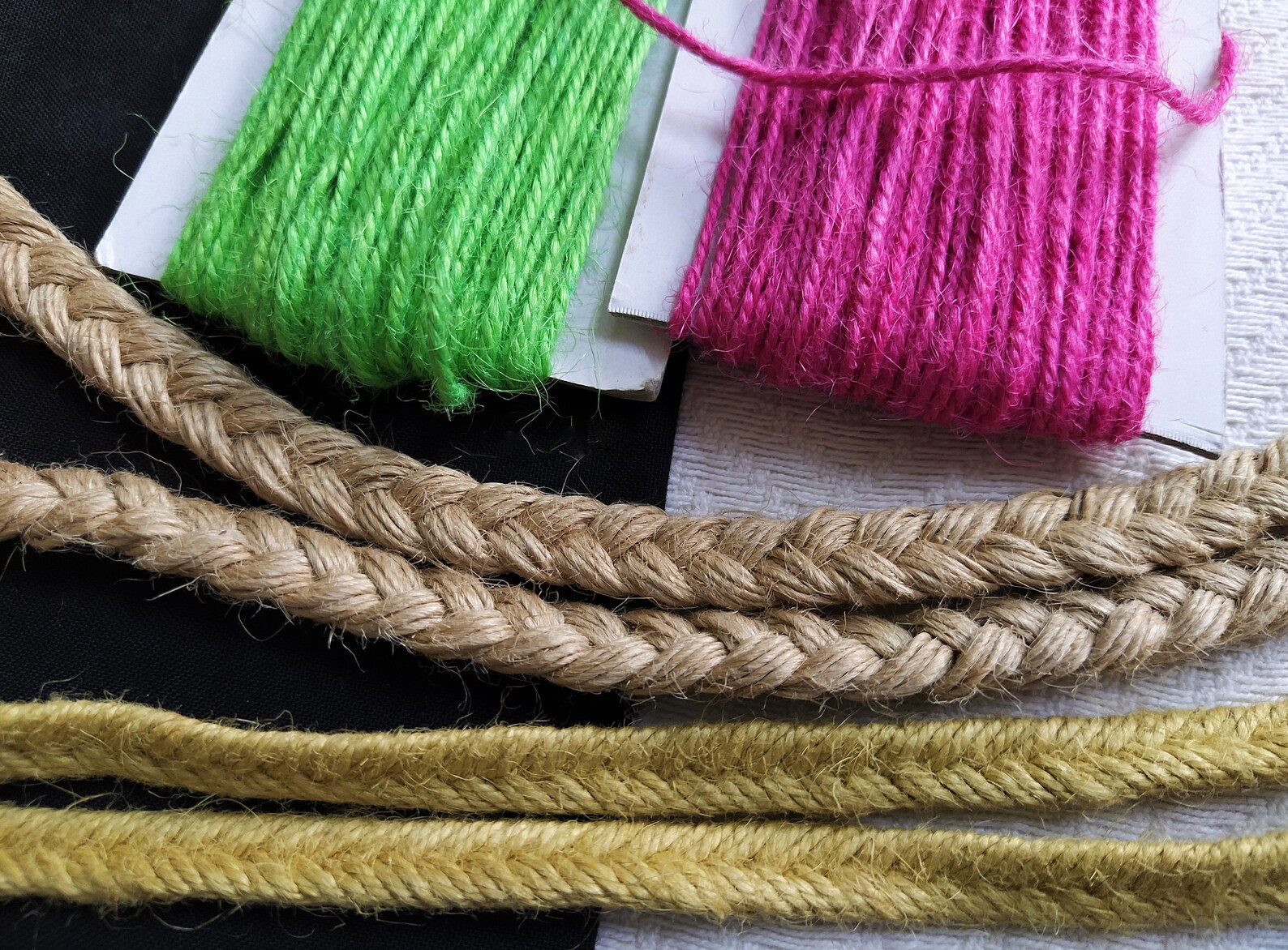 Natural Handspun Assorted Jute Yarn / Twine / Thread /jute - Etsy