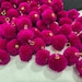 50 Pcs Handmade Pom Poms Balls With Wire Hook Woolen Pom - Etsy