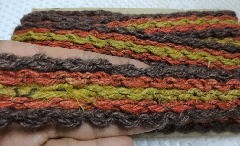 Natural Handspun Jute Trim Jute Lace Indian Jute Ribbon | Etsy