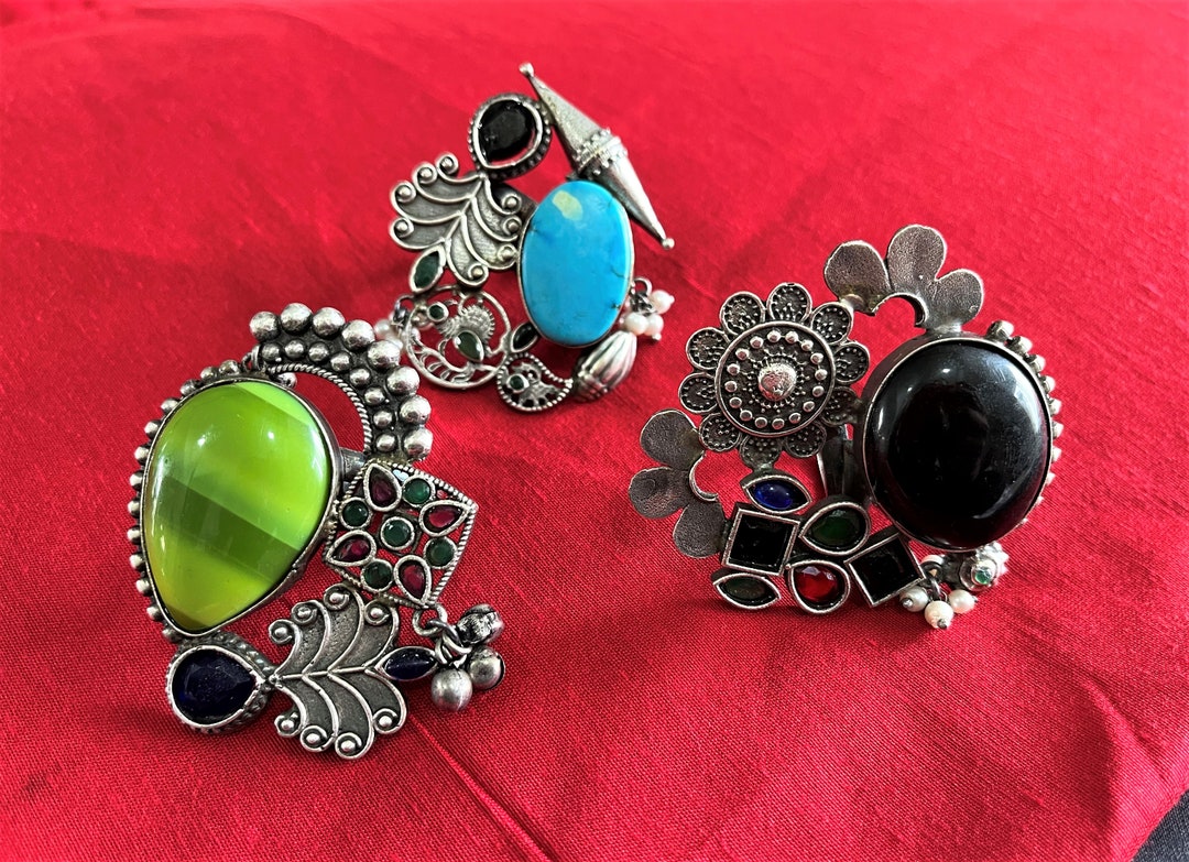 Oxidized Rings, Statement Rings, Silver Polish Rings, Adjustable Rings ...