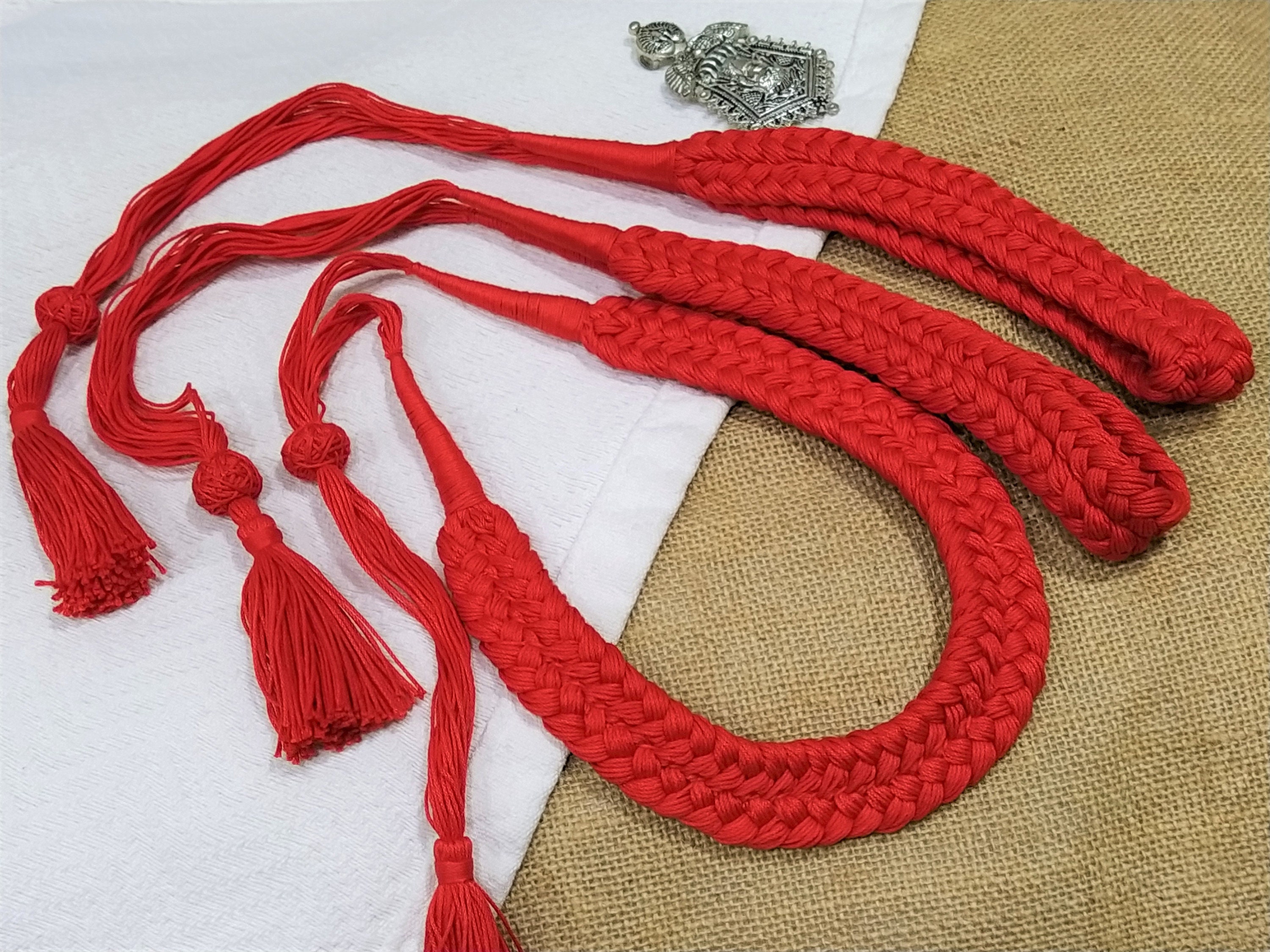 Adjustable Handmade Necklace Thread Indian Necklace Jewelry | Etsy