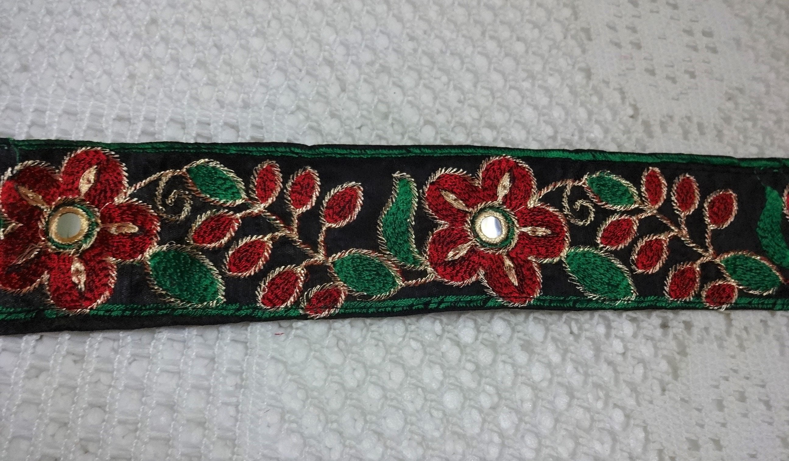 Indian Decorative Trim, Craft Ribbon, Sari Border, Scrapbook ...