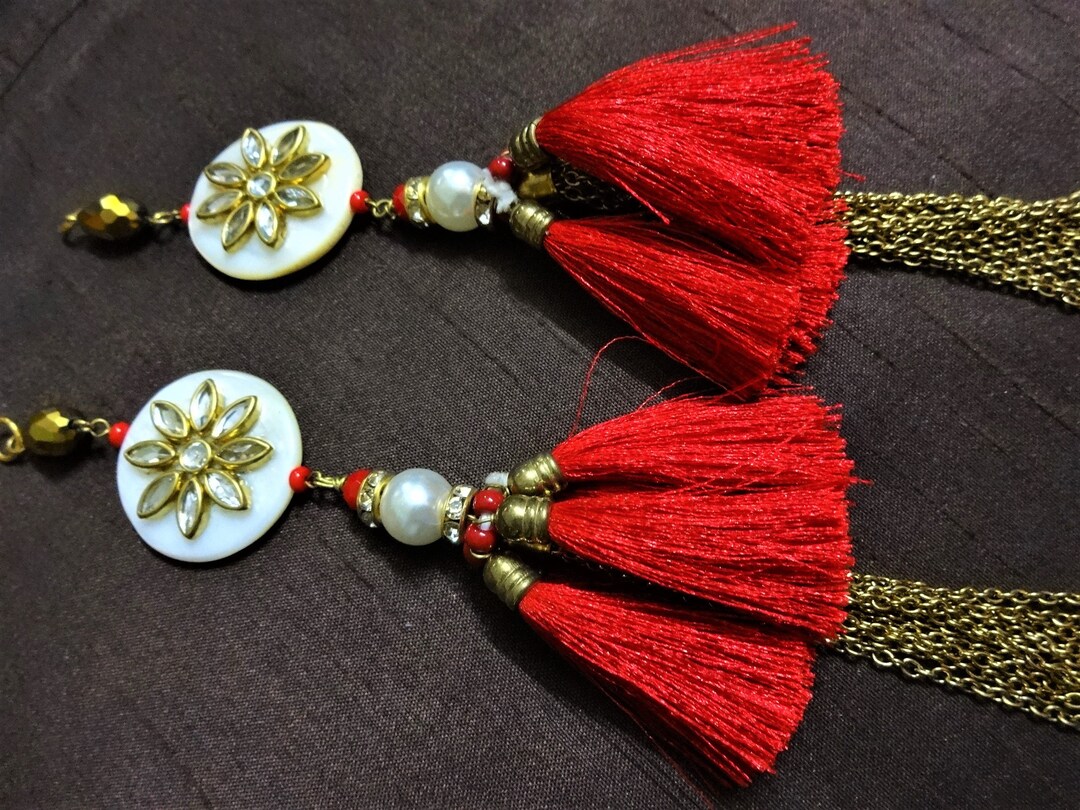 Buy Long Tassels, Shell Tassels, Brass Coin Tassels, BOHO Gypsy ...