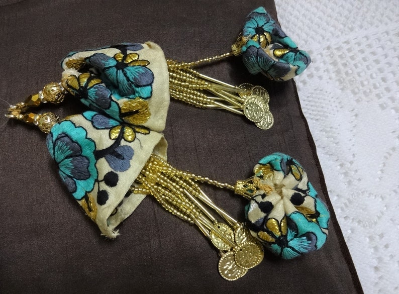 Indian Ethnic Long Tassels Handbag Decoration Coin Tassels | Etsy