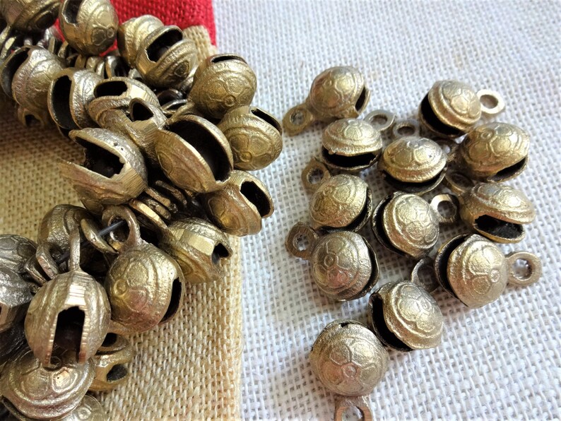 Indian Brass Bells Christmas Decor Ethnic Brass Bells | Etsy