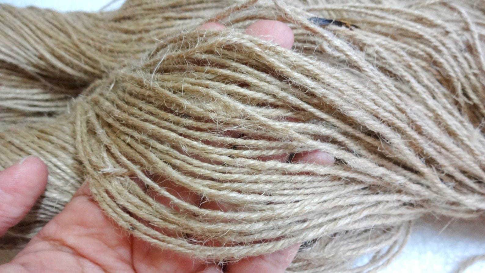 Natural Handspun Jute Yarn Jute Twine Indian Jute Thread - Etsy