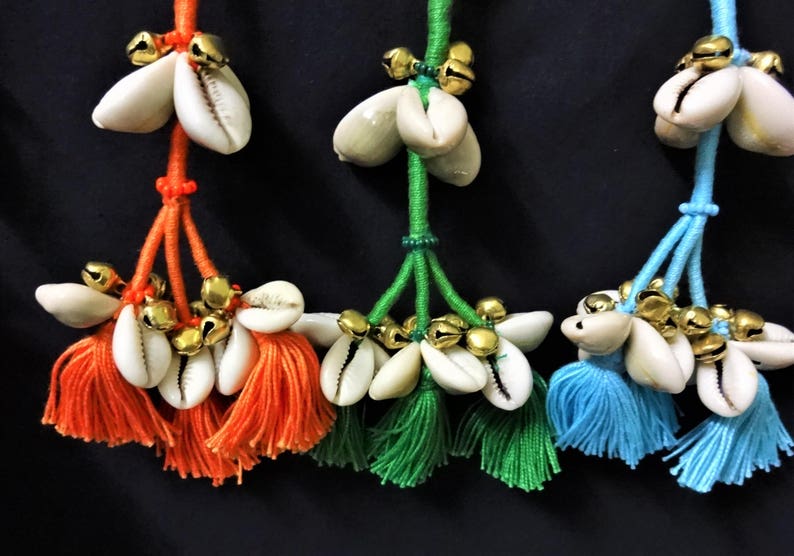 Cowrie Shell Tassel Ethnic Tassels Indian Tassels Cowrie | Etsy