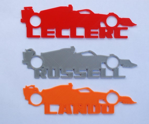2022 F1 Car Bookmark 3D Printed - Etsy Singapore