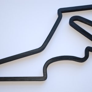 Retro F1 3D Printed Circuit Track Wall Art - Etsy