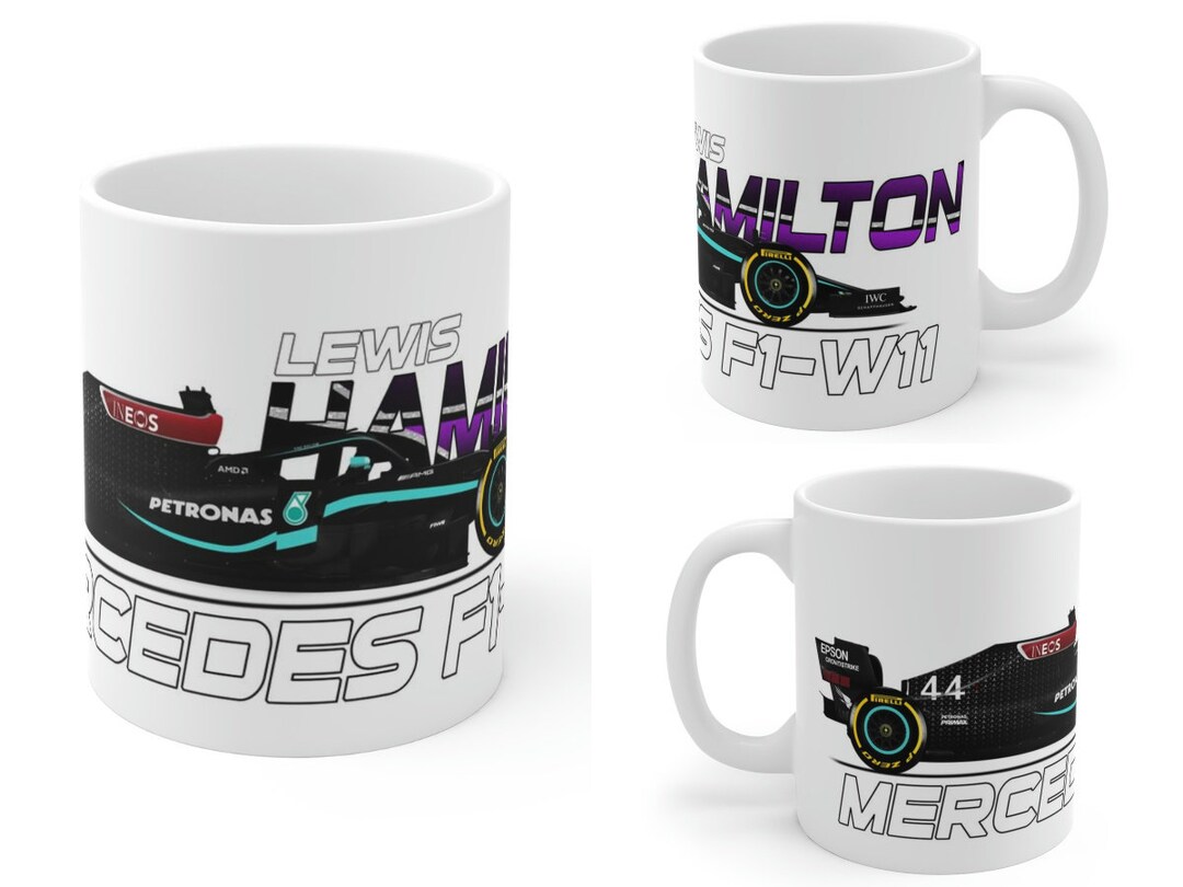 Lewis Hamilton F1 2020 Mug 11oz Mercedes W11 - Etsy