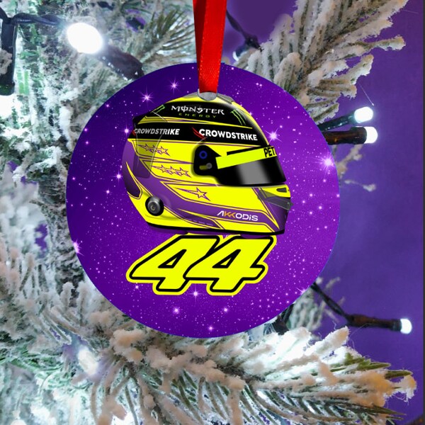 F1 Hamilton Ornaments - Etsy