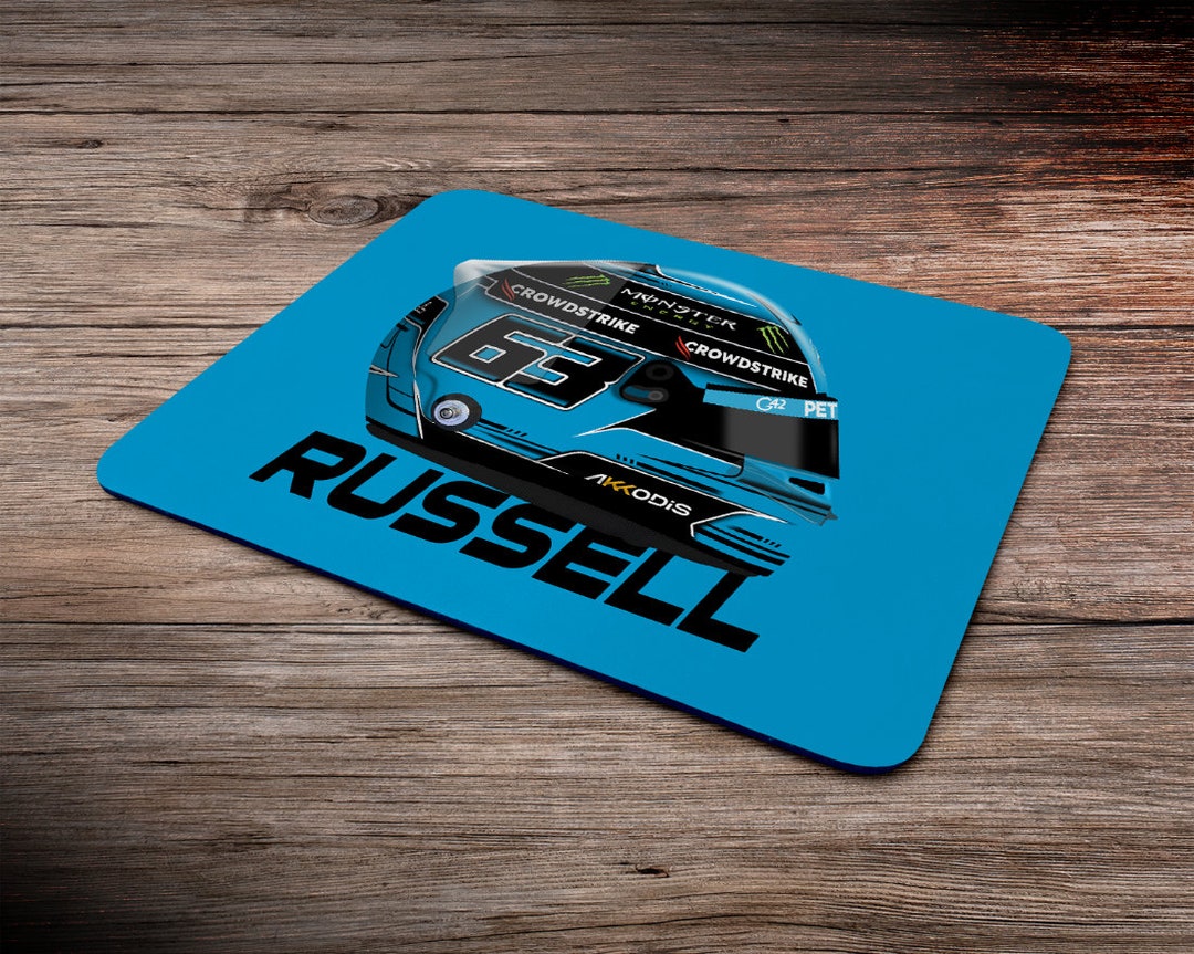 George Russell 2023 Helmet F1 Mouse Mat Pad - Etsy