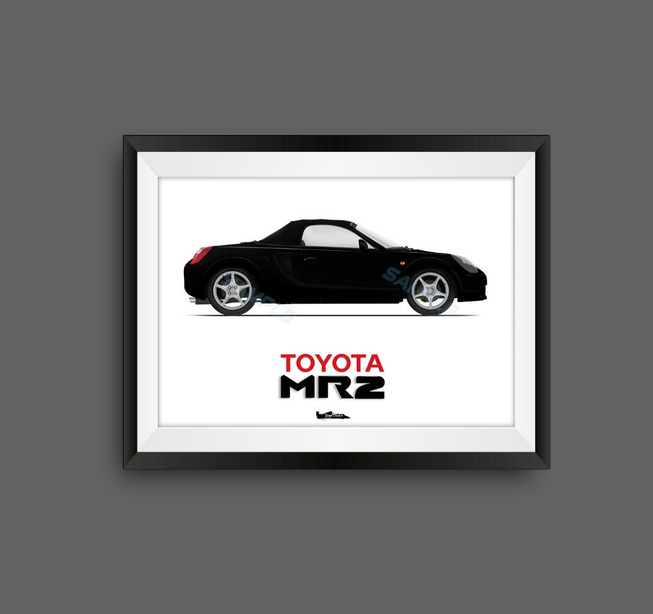 Toyota MR2 Mk3 Print | Etsy