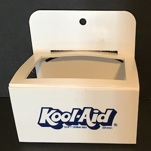 Vintage Plastic Kool-aid Soft Drink Mix Packet Holder Stand Wall ...