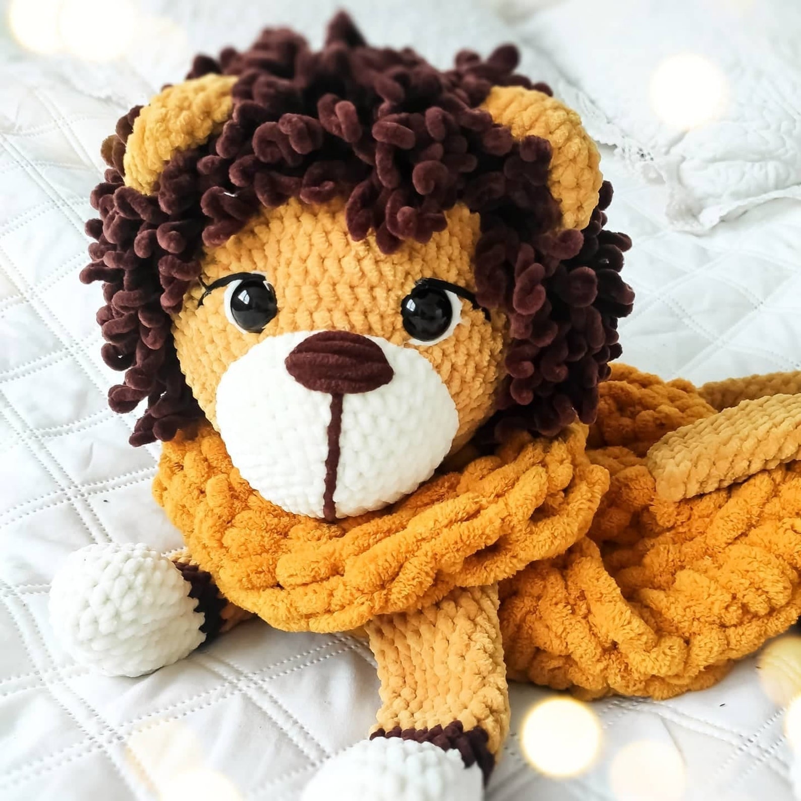 Crochet Pajama Bag Pattern Lion Crochet PATTERN Amigurumi - Etsy