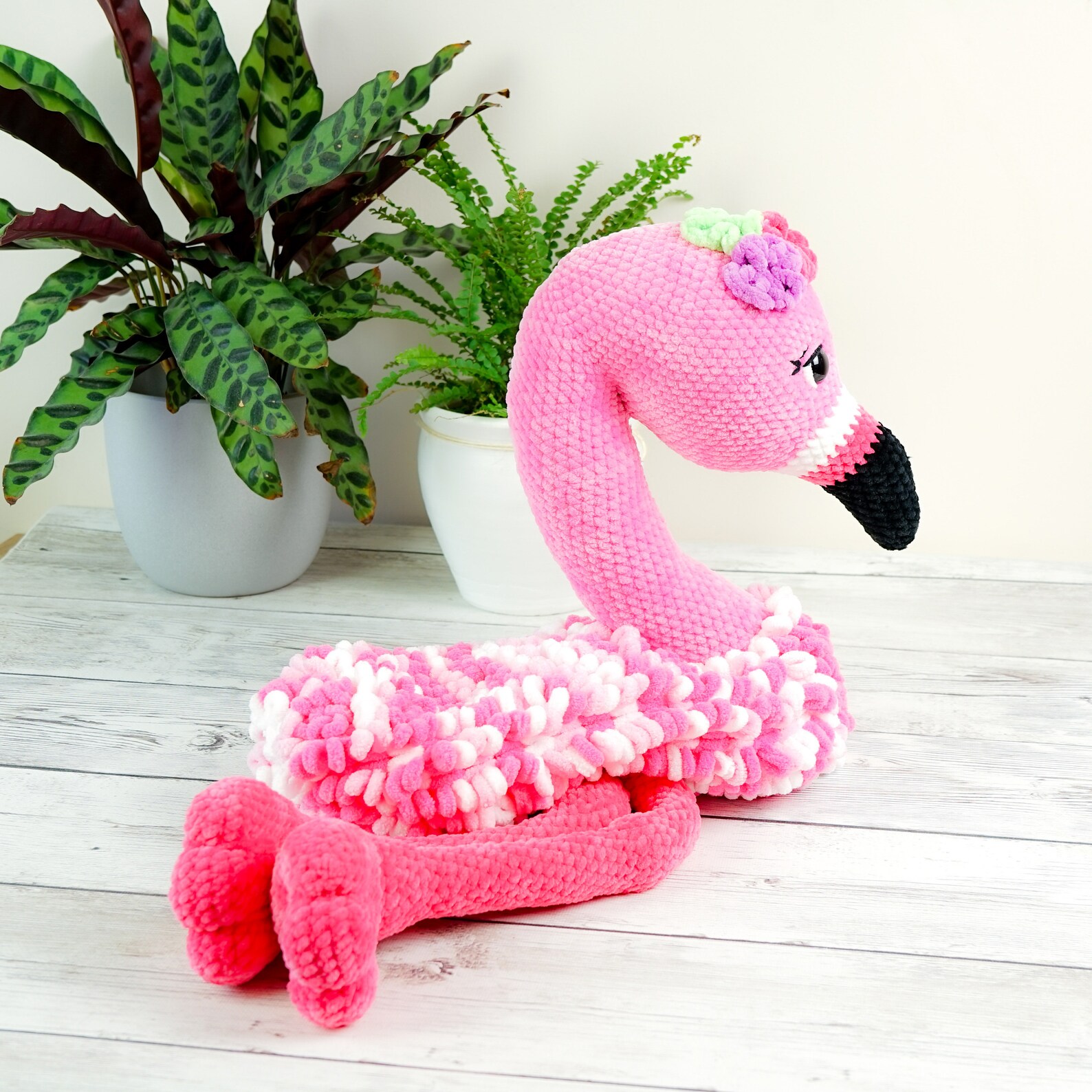 Crochet Pajama Bag Pattern Flamingo Crochet PATTERN - Etsy