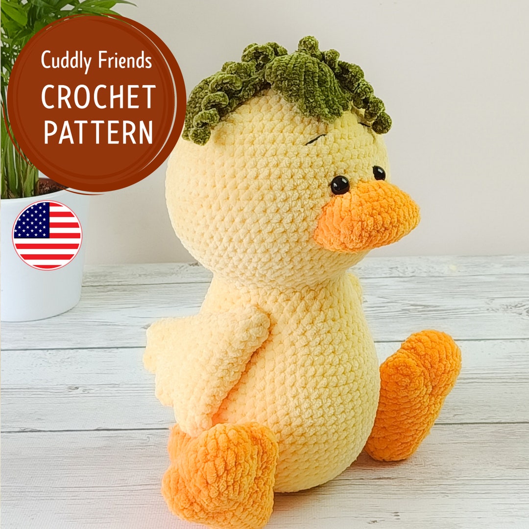 Duck Crochet Pattern, Amigurumi Duck, Amigurumi Pattern, Crochet Duck ...