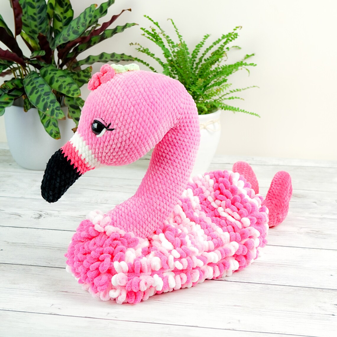Crochet Pajama Bag Pattern Flamingo Crochet PATTERN - Etsy